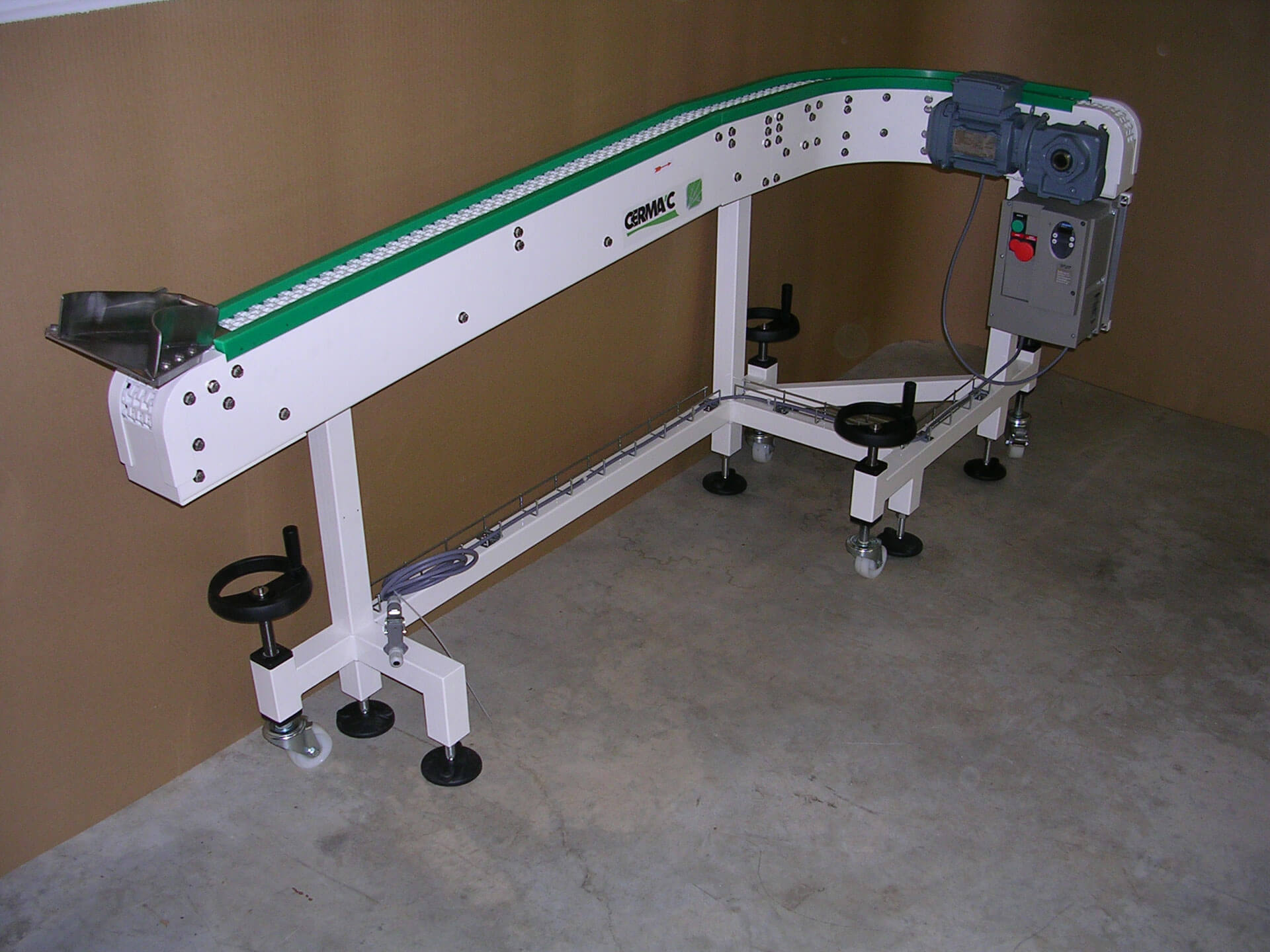 Modular chain plate conveyors - Cermac